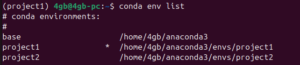 How to Check Anaconda Virtual Environment List and 2 Precautions - 4096MB